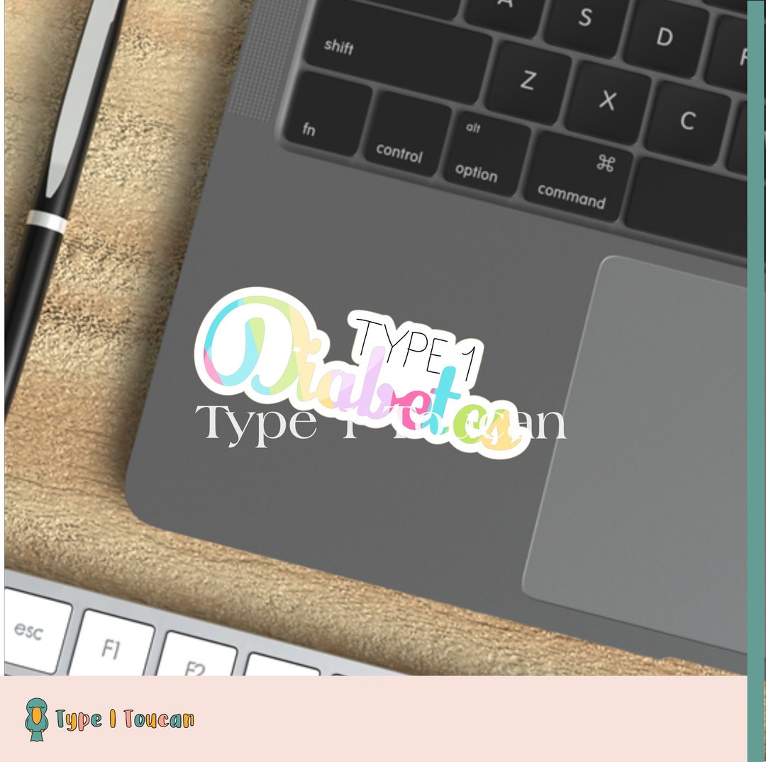 Various Diabetes Stickers Vinyl Decal. Type 1 Diabetes. for Laptop ...