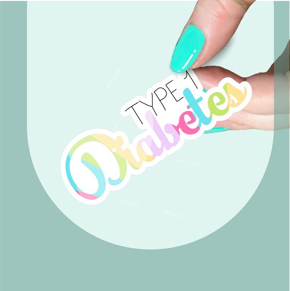 Various Diabetes Stickers Vinyl Decal. Type 1 Diabetes. for - Etsy