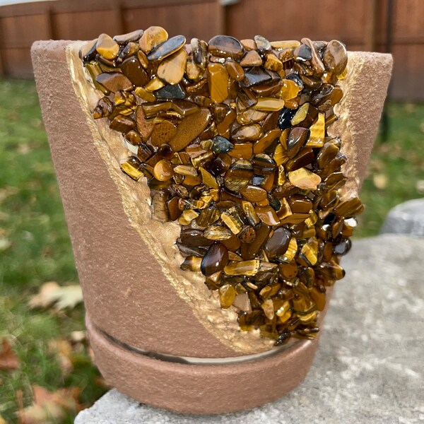 Geode Planter - Etsy