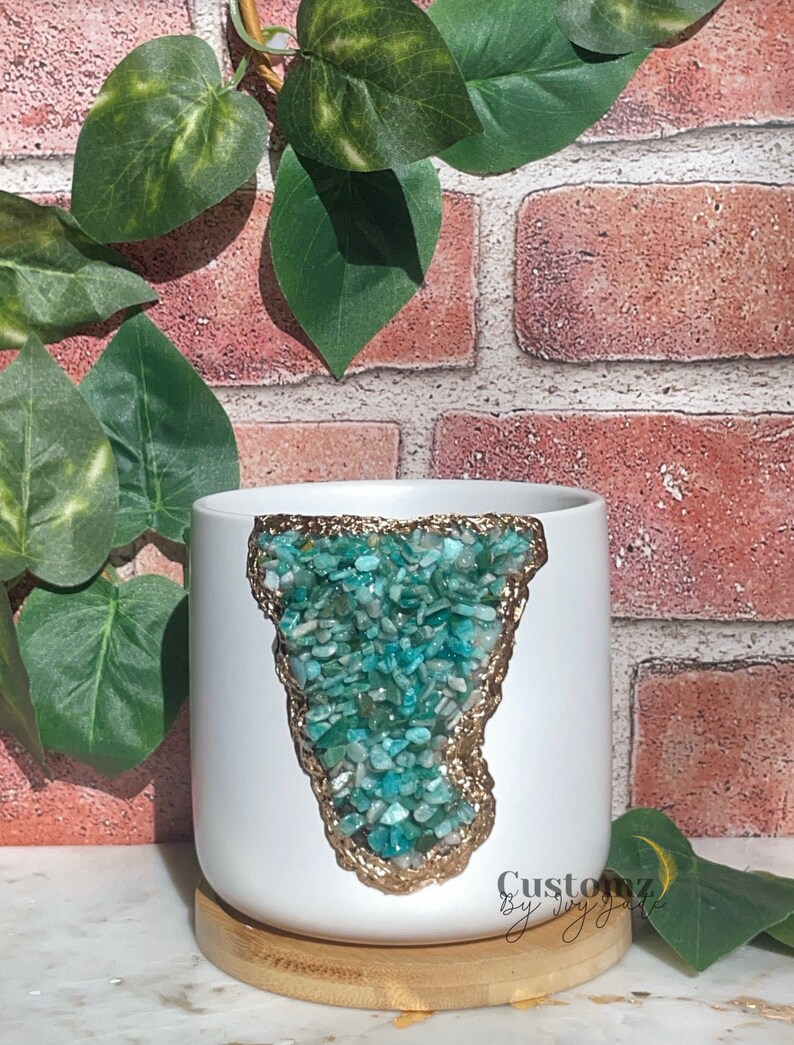 Minimalist Crystal Planters, Succulent Planter Pots, Air Plant Pots ...