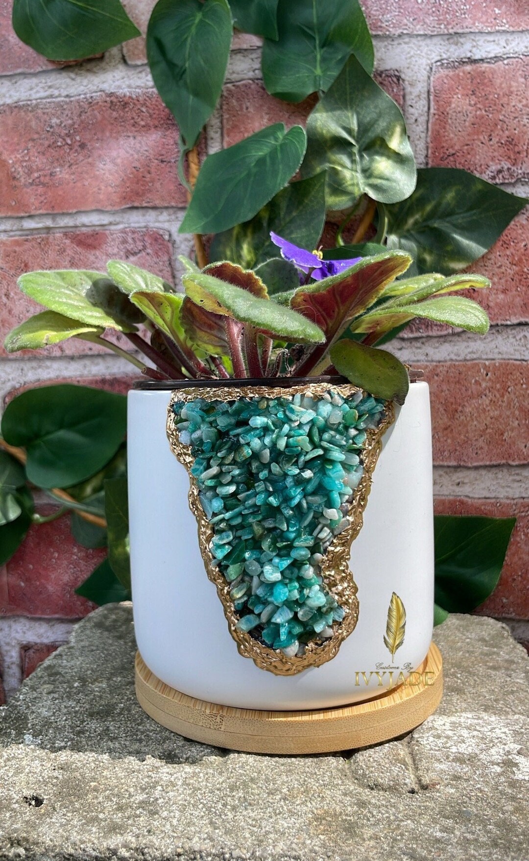 Minimalist Crystal Planters, Succulent Planter Pots, Air Plant Pots ...