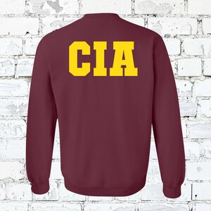 CIA Agent Sweatshirt - Field Agent Pullover - Realistic Crewneck ...