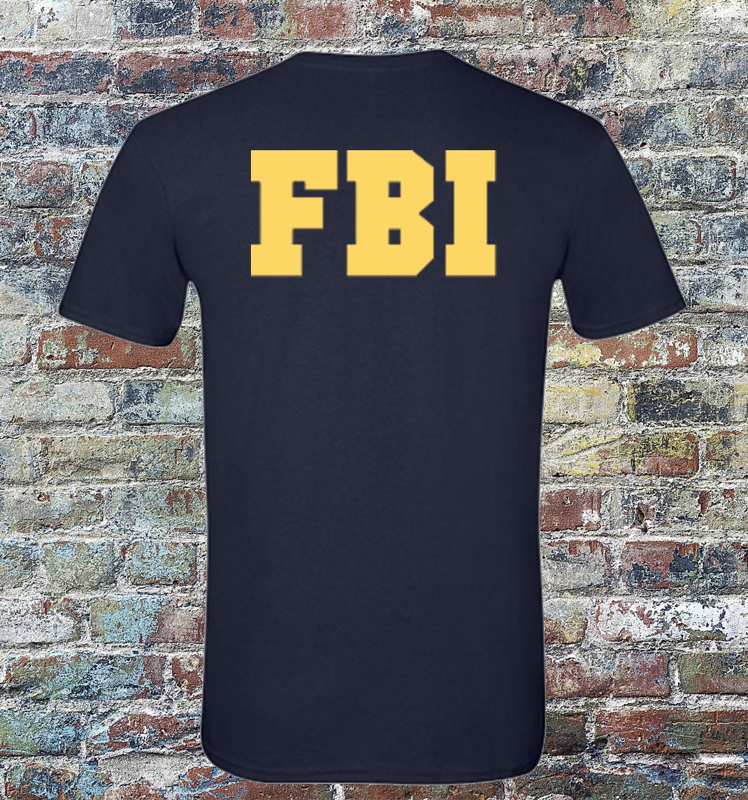 FBI Agent Shirt Field Agent Shirt Realistic Funny Tee - Etsy