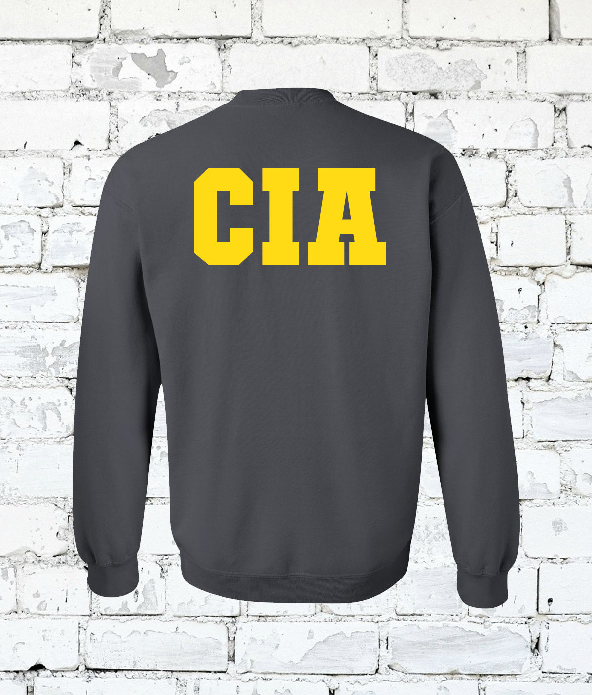 CIA Agent Sweatshirt - Field Agent Pullover - Realistic Crewneck ...