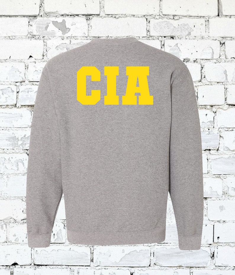 CIA Agent Sweatshirt Field Agent Pullover Realistic | Etsy