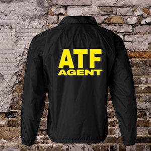 ATF Field Agent Agent Jacket - Realistic Jacket- Customizable! Alcohol ...