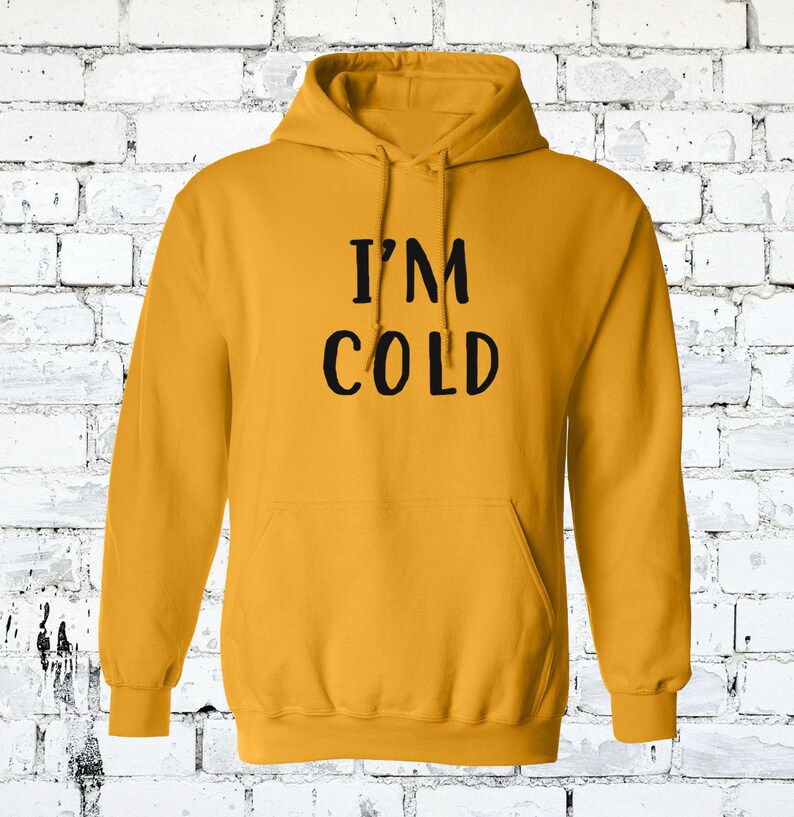 I'm Cold Hoodie - Winter Sweatshirt - BRRR Hoodie - House Hoodie ...
