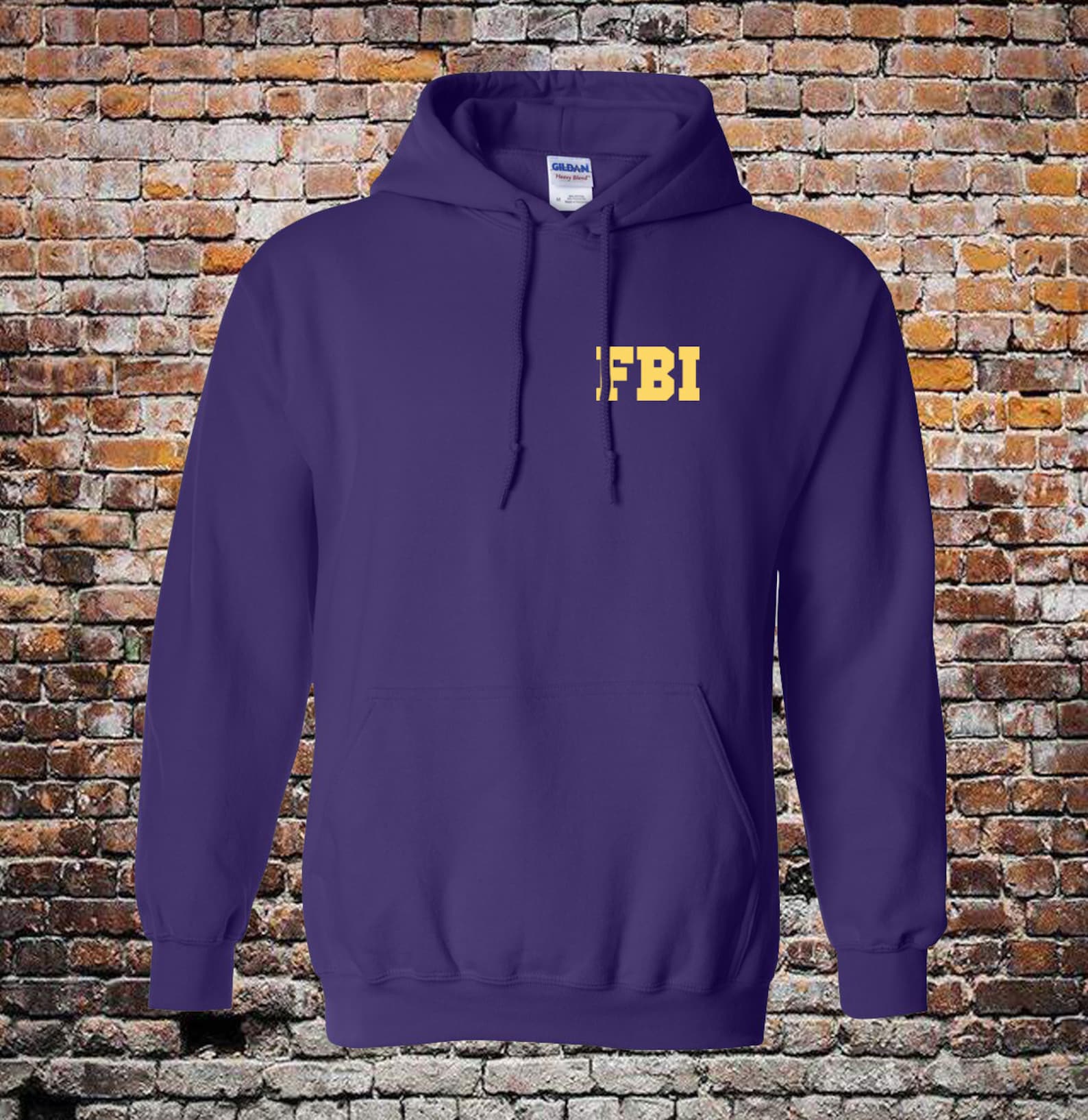 FBI Agent Hoodie - Field Agent Pullover - Realistic Pullover ...