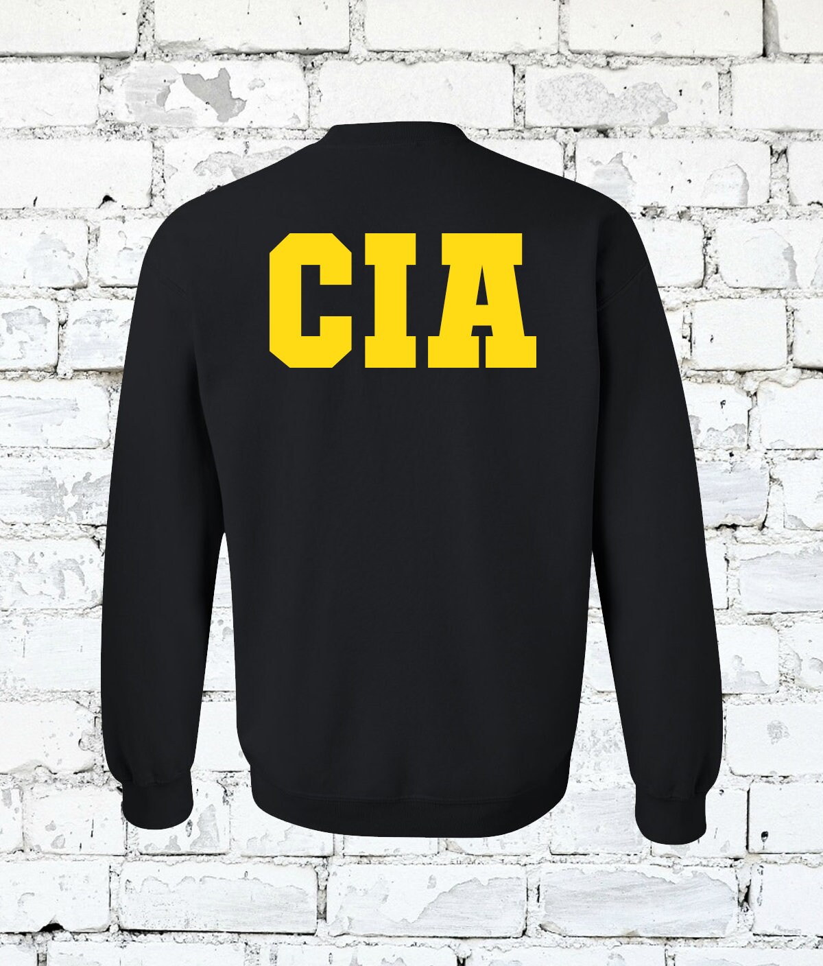 CIA Agent Sweatshirt Field Agent Pullover Realistic - Etsy