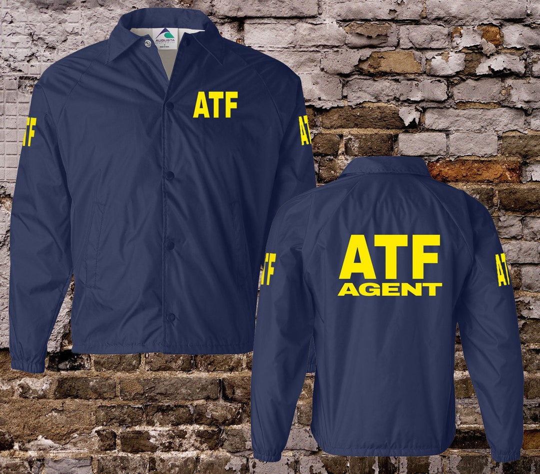 ATF Field Agent Agent Jacket - Realistic Jacket- Customizable! Alcohol ...