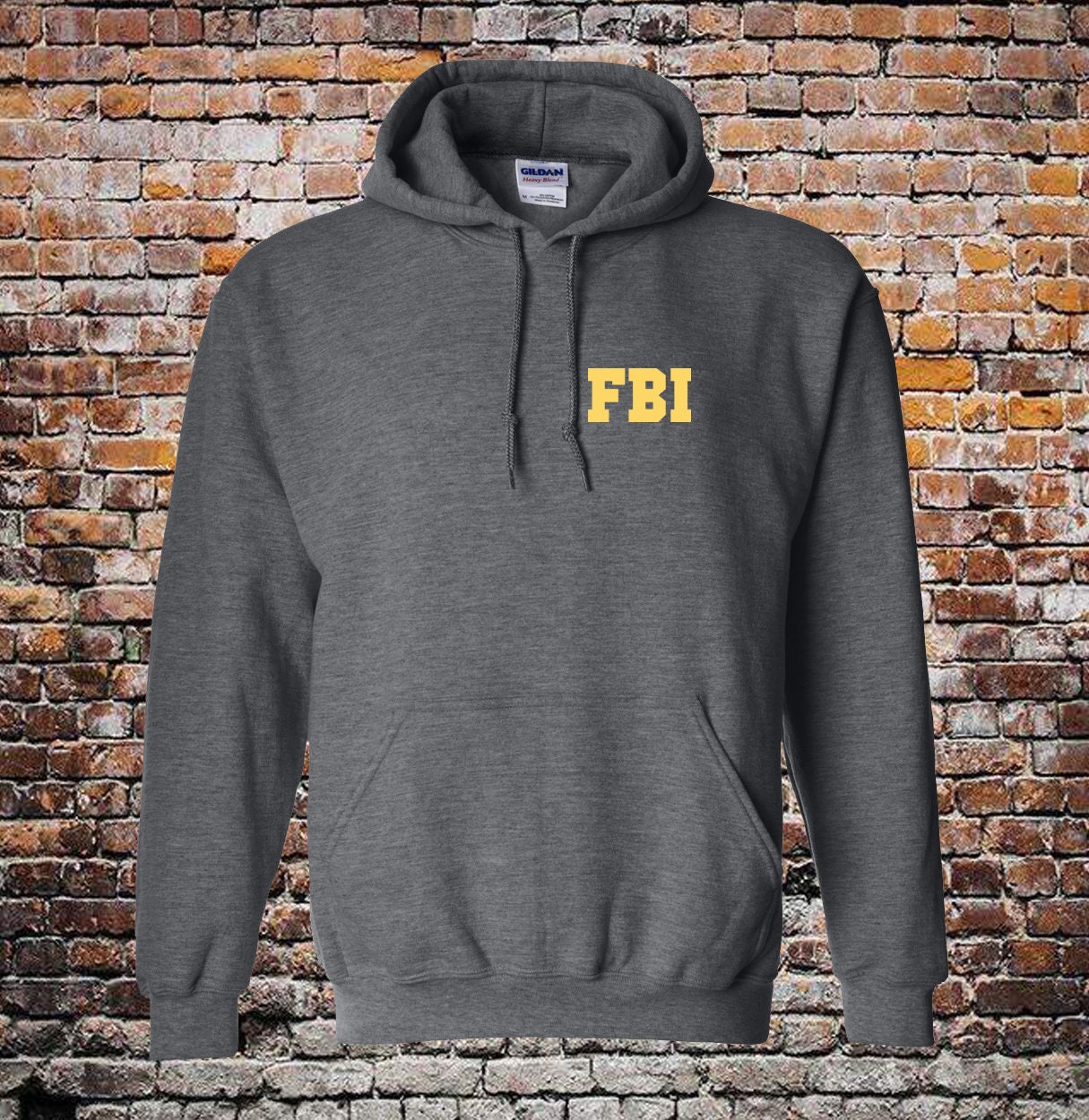 FBI Agent Hoodie - Field Agent Pullover - Realistic Pullover ...