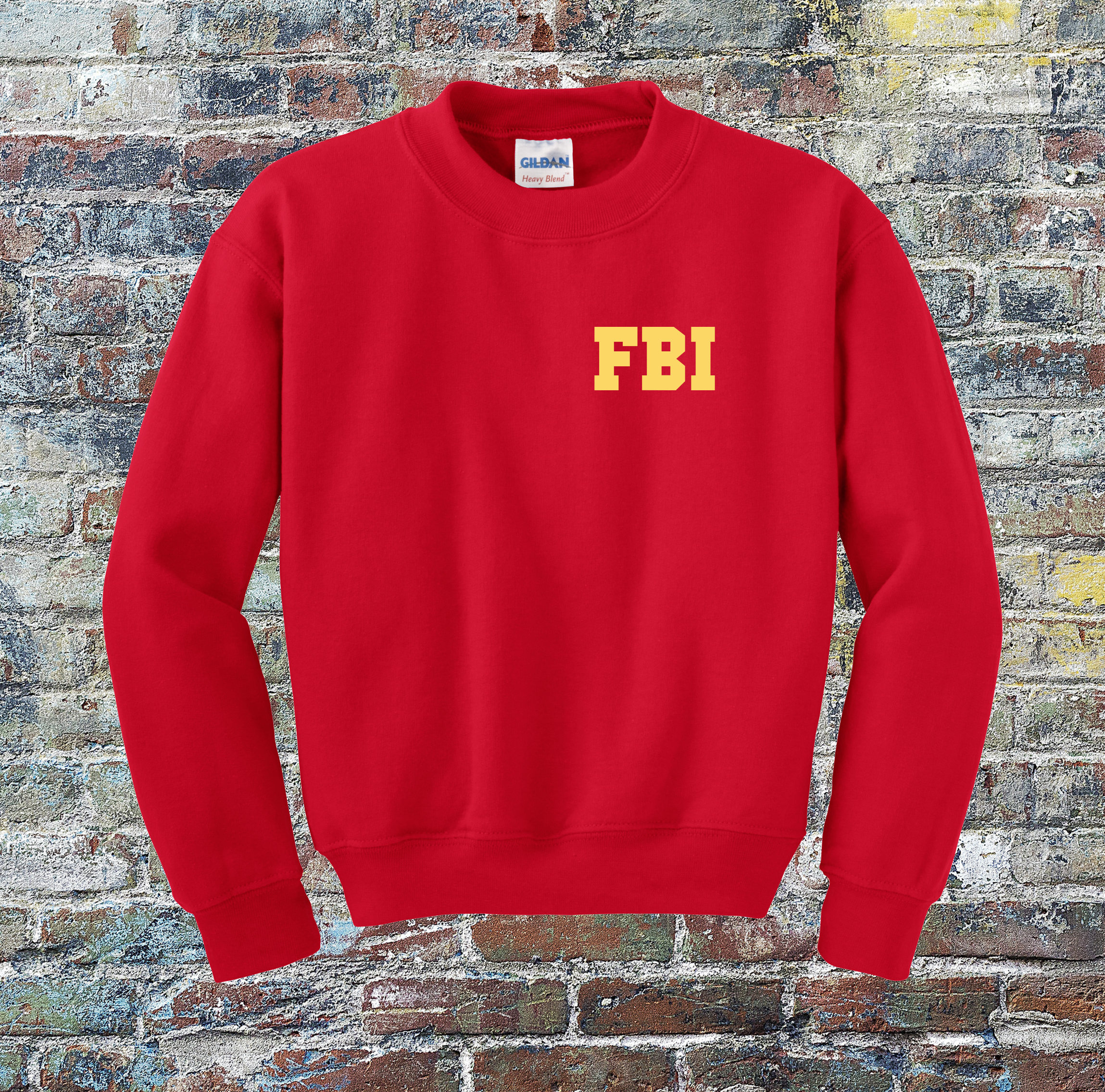 FBI Agent Sweatshirt - Customizable Federal Bureau of Investigation ...