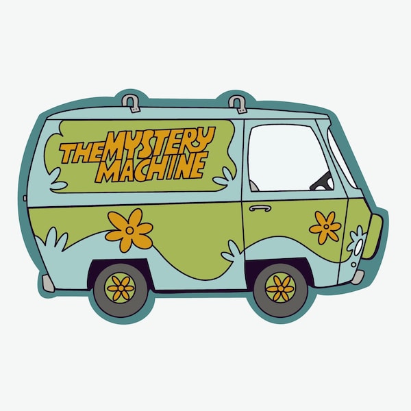 Mystery Machine Decal - Etsy