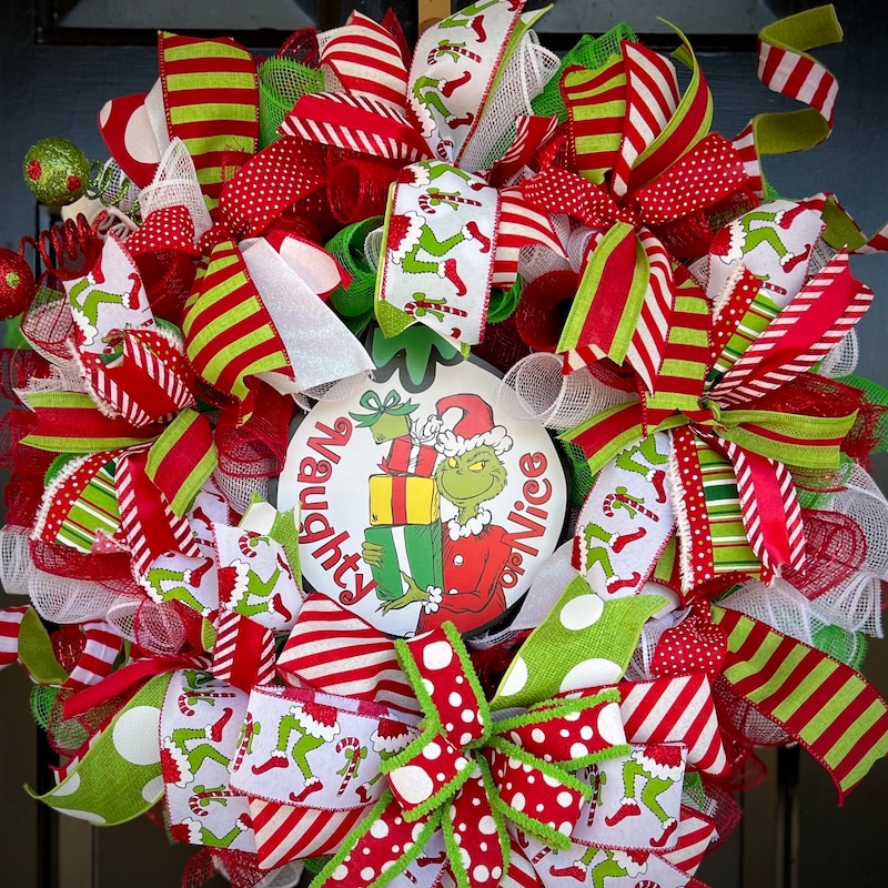 Grinch Ribbon - Etsy