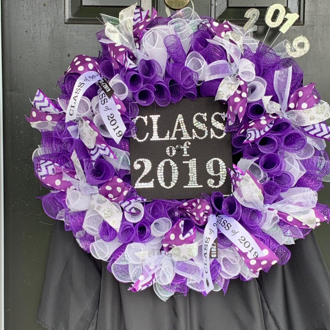 Graduation Wreath/***color Options Available*** - Etsy