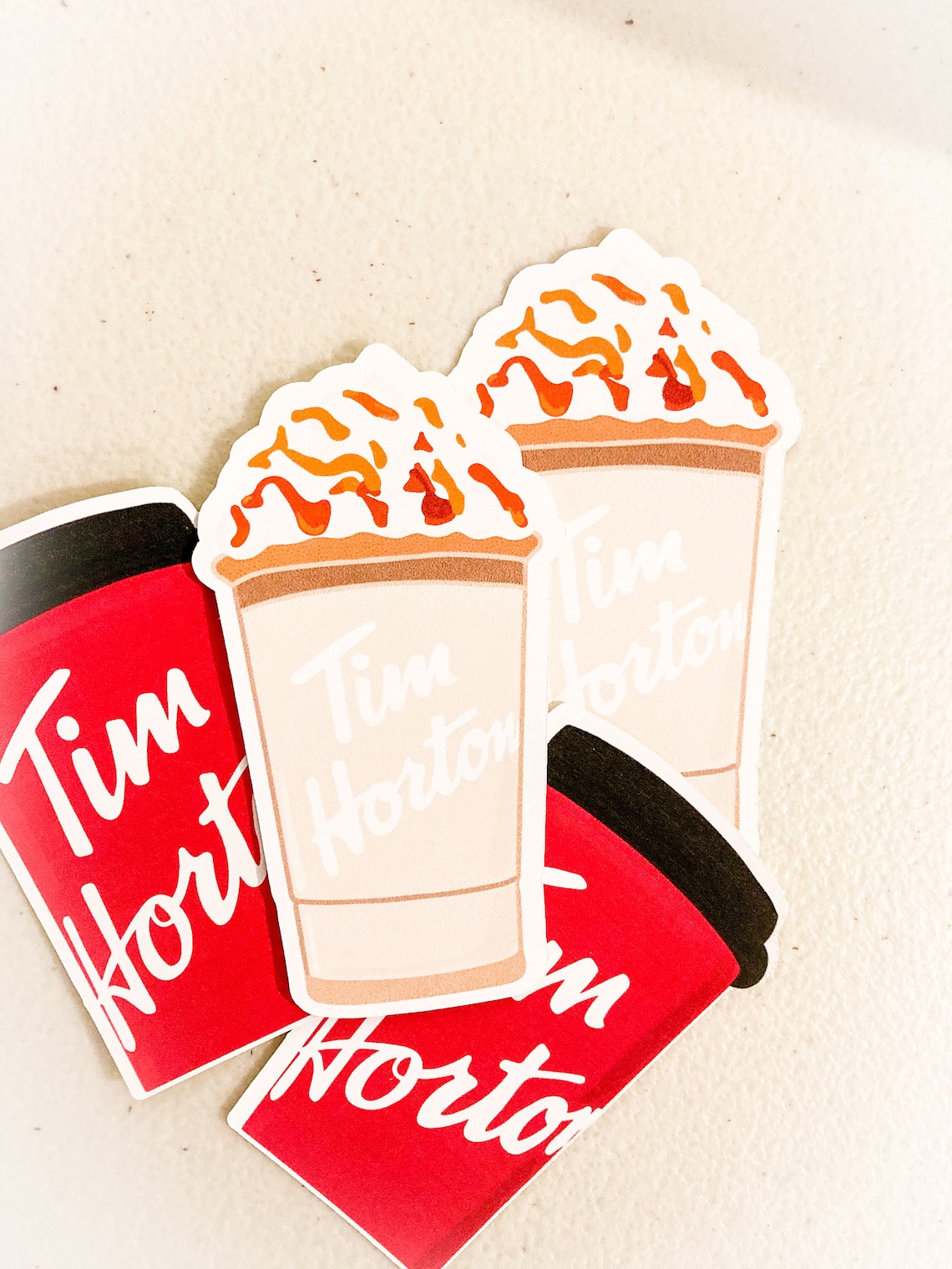 Cream Tim Hortons Sticker - Etsy
