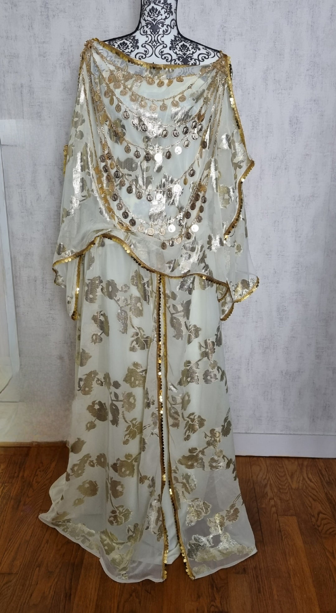 Traditional Outfit Chaoui Chaouia Wedding Dress Chaoui Algerian Melhfa ...