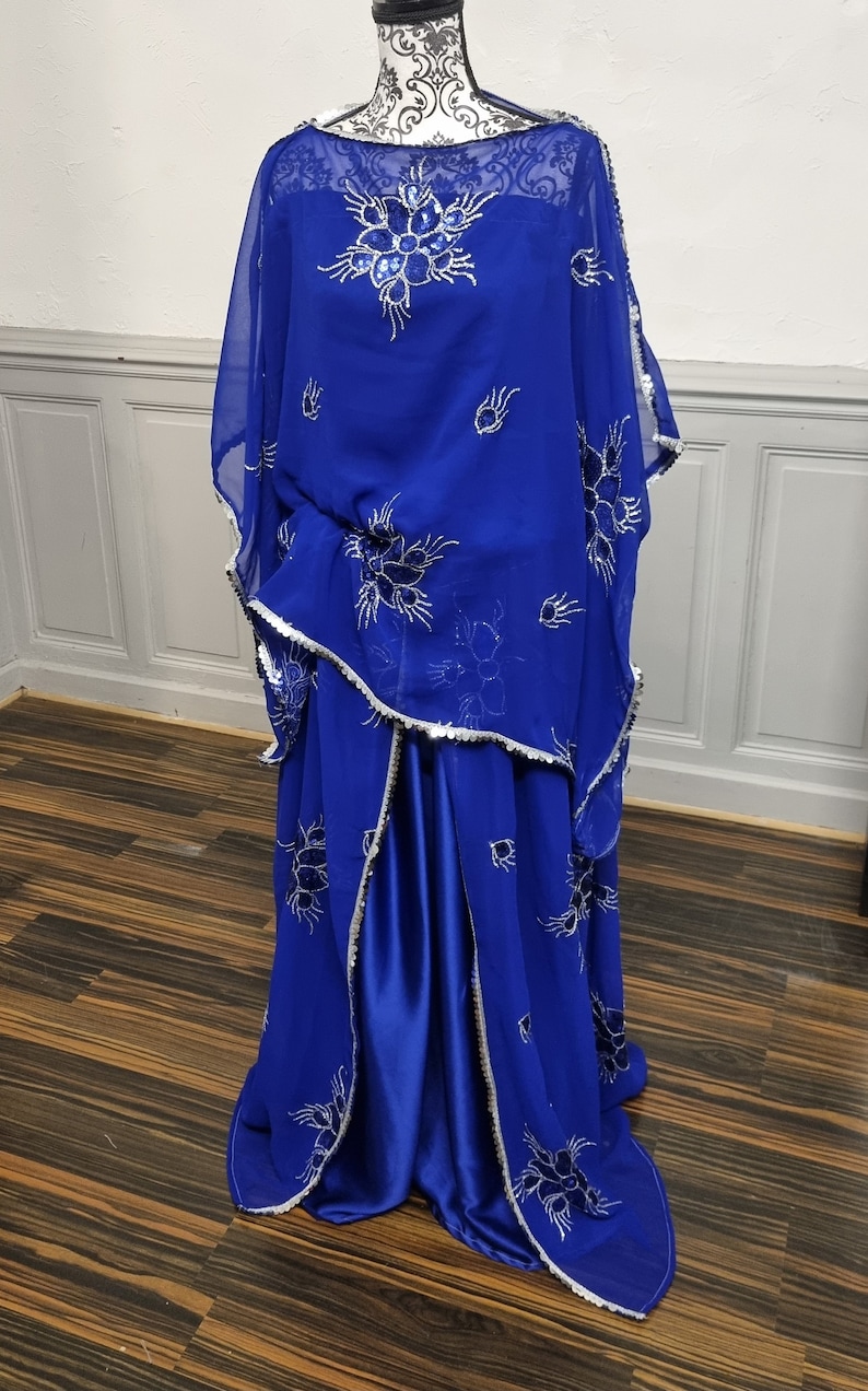 Tenue traditionnelle chaoui chaouia mariage robe chaoui algérienne ...