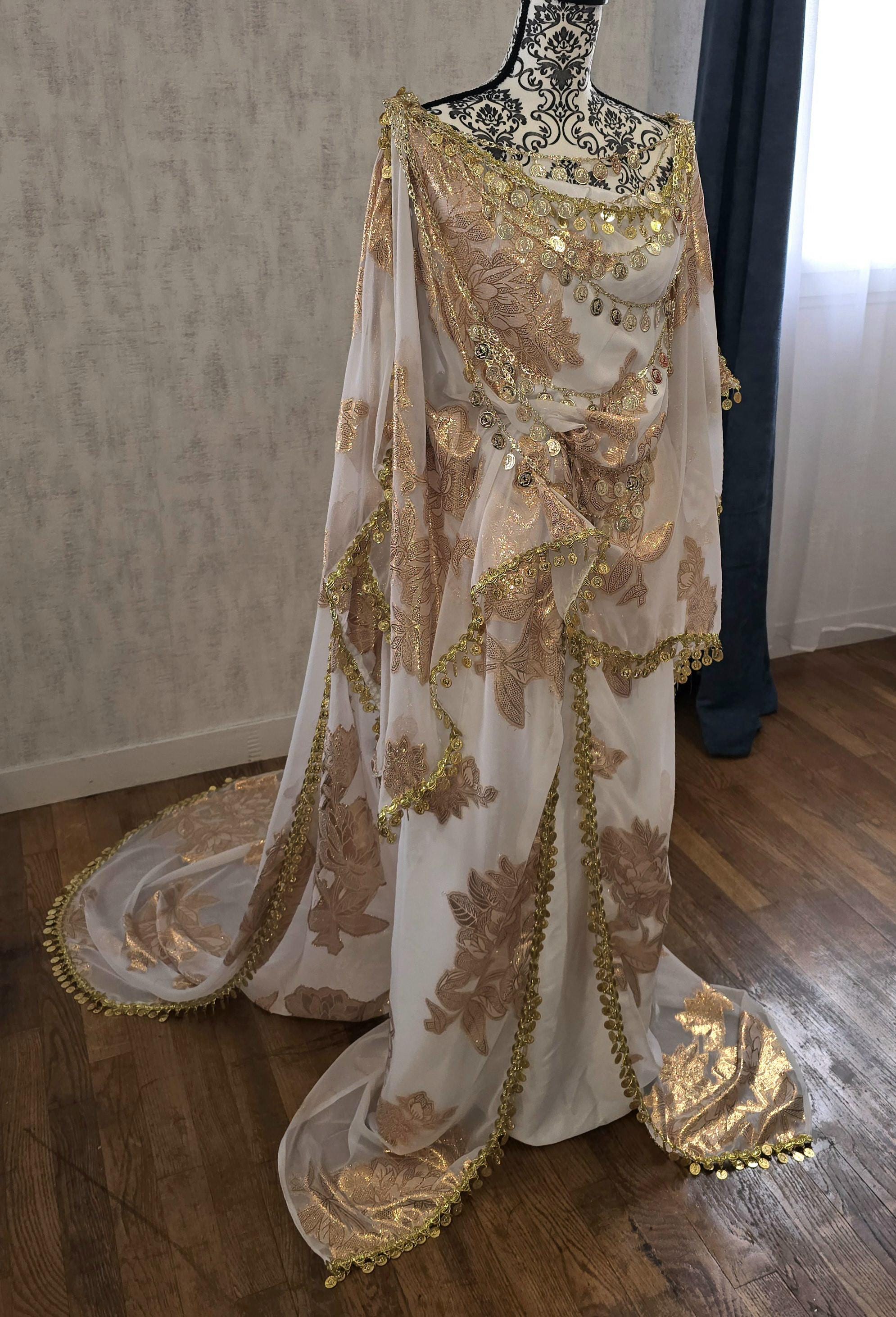 Tenue traditionnelle chaoui chaouia mariage robe chaoui algérienne ...