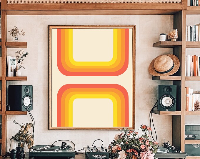 Retro Home Decor by GiGiThomasDesigns on Etsy