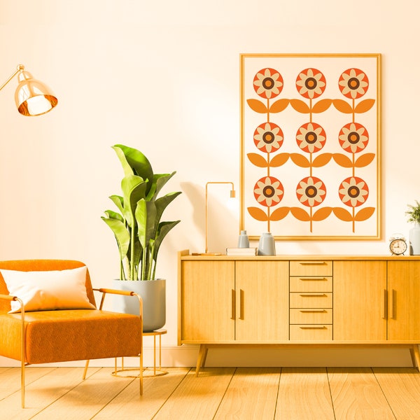 Retro Wall Art - Etsy