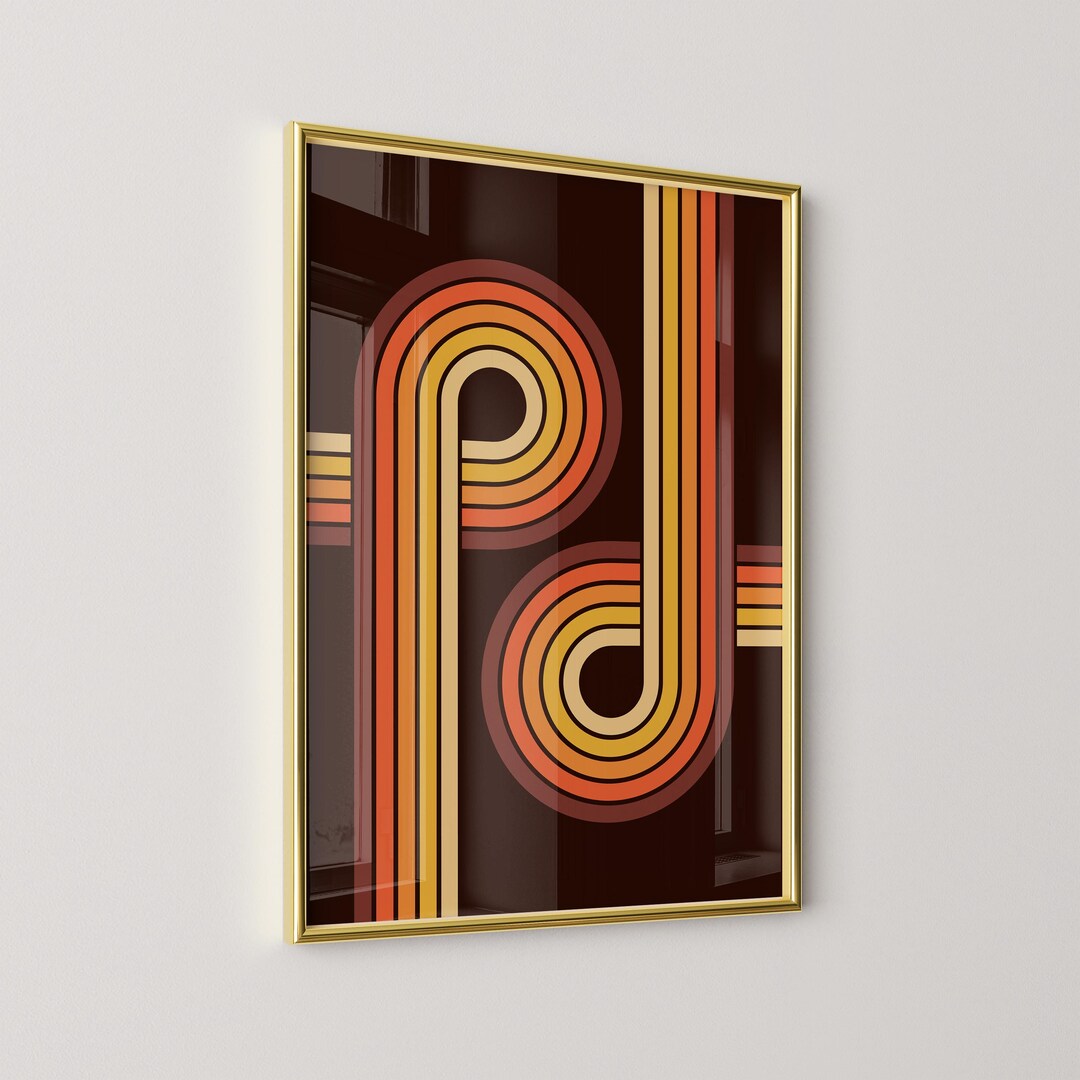 Tracks Print,70's Wall Art,70's Decor,hippie Art, Wall Art,retro Print ...