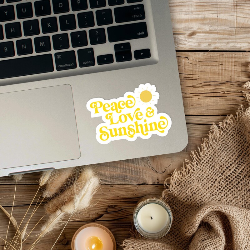 Hippie Stickers - Etsy