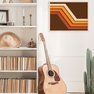 70s Set of 6 Prints,printable Wall Art,instant Download,70's Wall Art ...