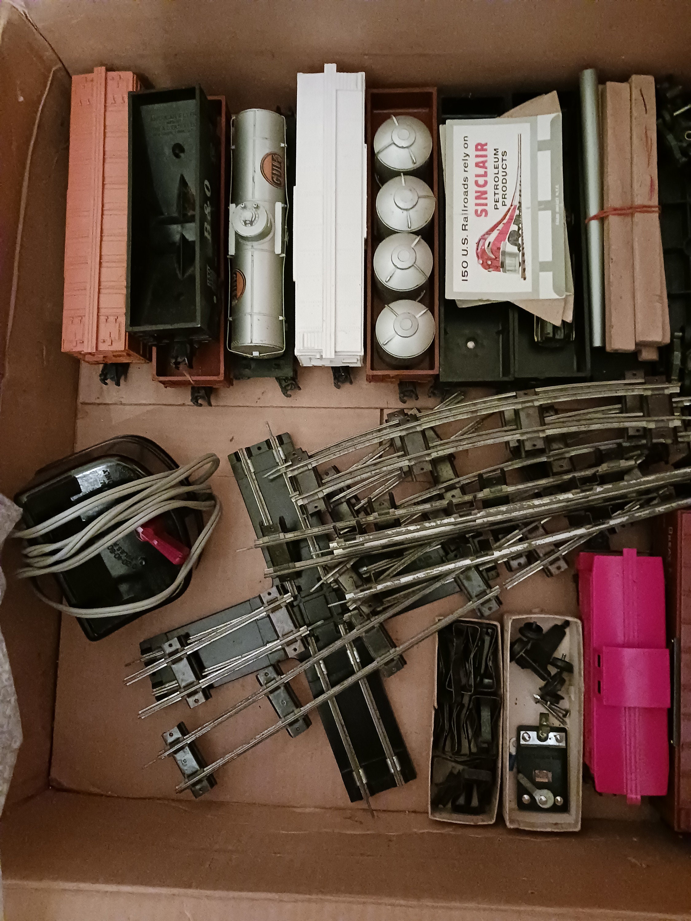 A. C. Gilbert American Flyer S Gauge Steam Freight Train Set, Vintage ...