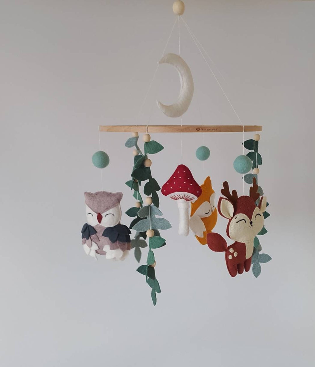 Baby Mobile, Nursery Mobile, Gift Newborn, Crib Mobile, Woodland ...