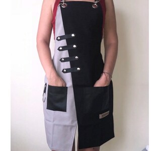 Multifunctional Bib Apron for Barbers, Makeup Artists, BBQ Enthusiasts ...