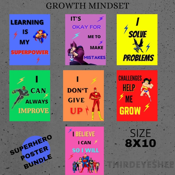 Superhero Classroom - Etsy