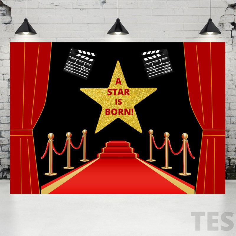 Hollywood Backdrop - Etsy