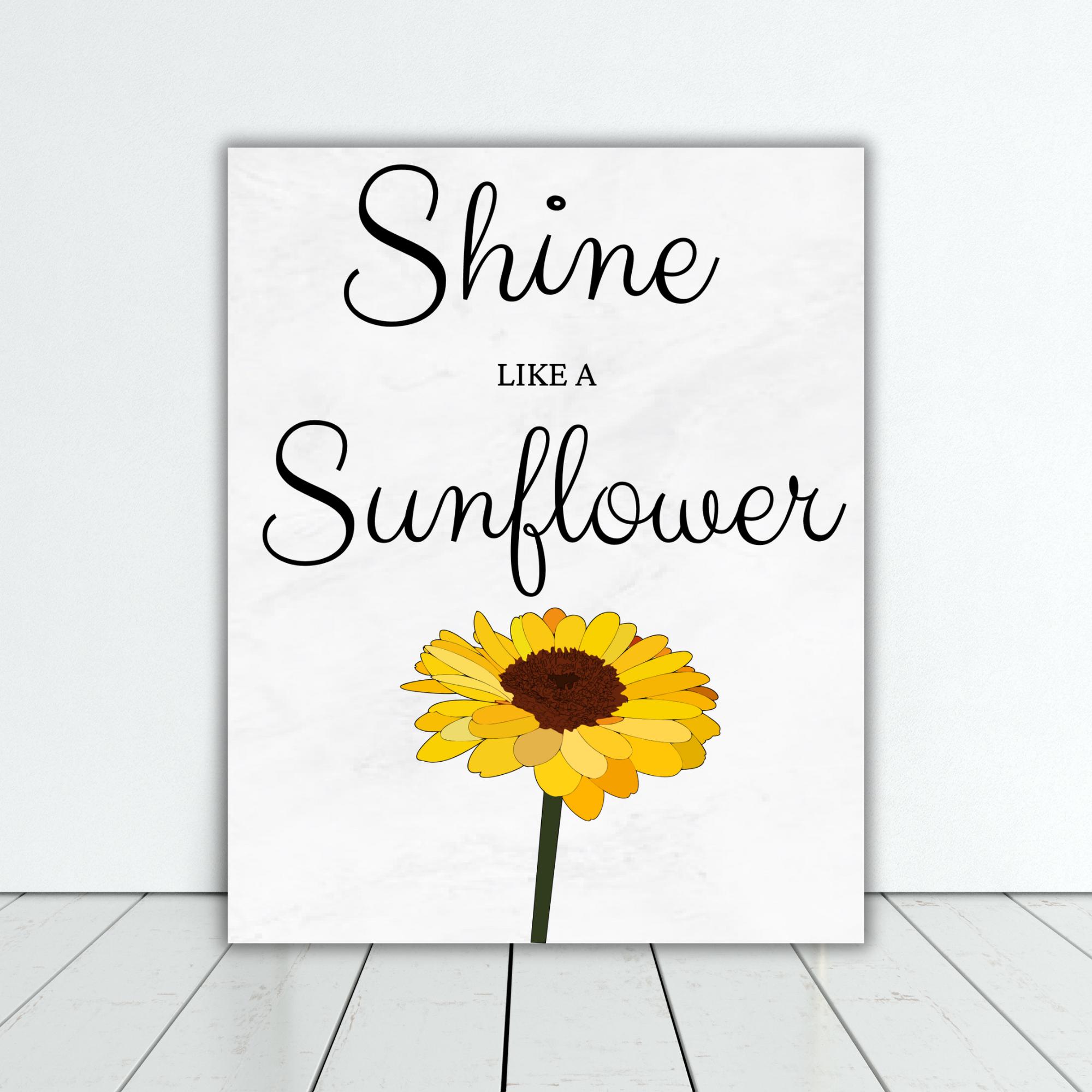 Sunflower Classroom Bulletin Board Set – Bright & Positive Wall Decor ...