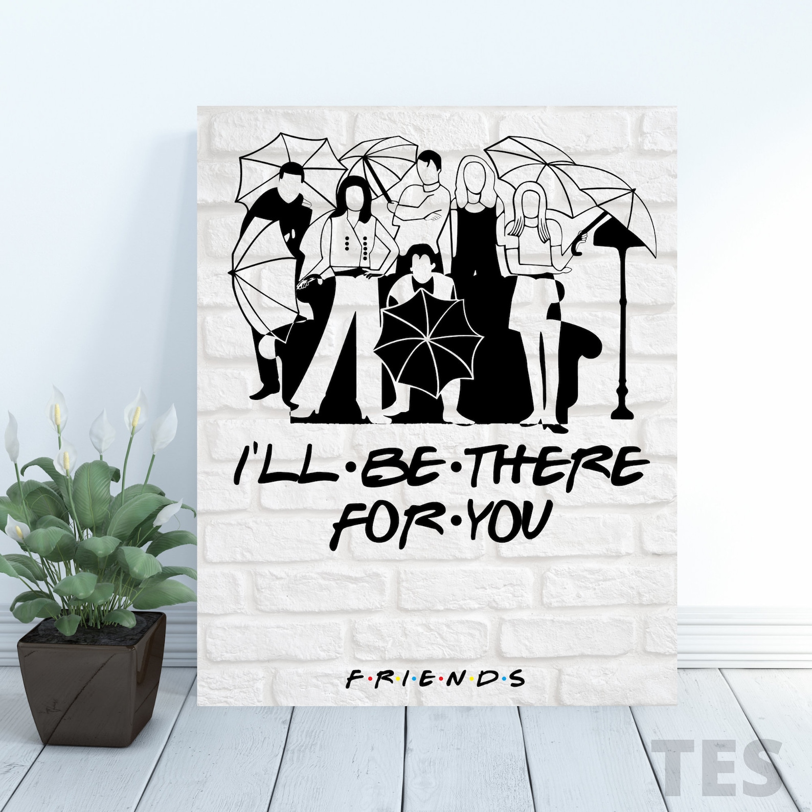 Friends Tv Show, Friends Poster, Friends Wall Decor, Digital Download ...