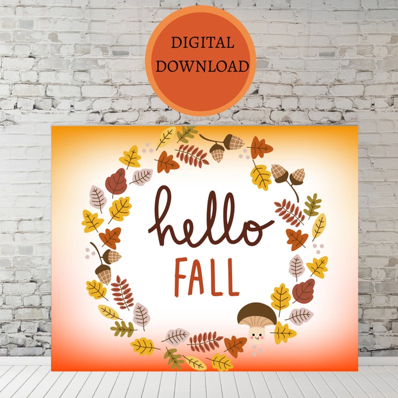 Classroom Decor, Fall Posters, Autumn Theme Classroom, Wall Decor ...