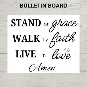 Sunday School Posters, Classroom Decor, Catholic School Bulletin Board ...