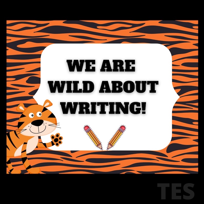 Printable Classroom Decor, Animal Print, Jungle Classroom Theme, Jungle ...