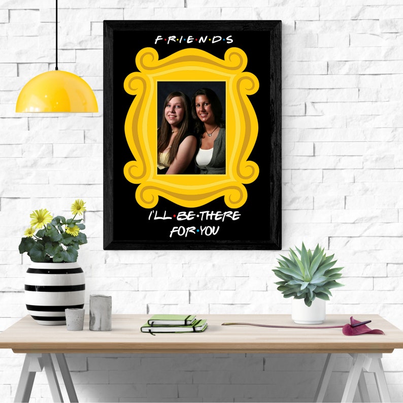 Custom FRIENDS Frame, Photo Frame, Friends Show, Friends Digital Frame ...