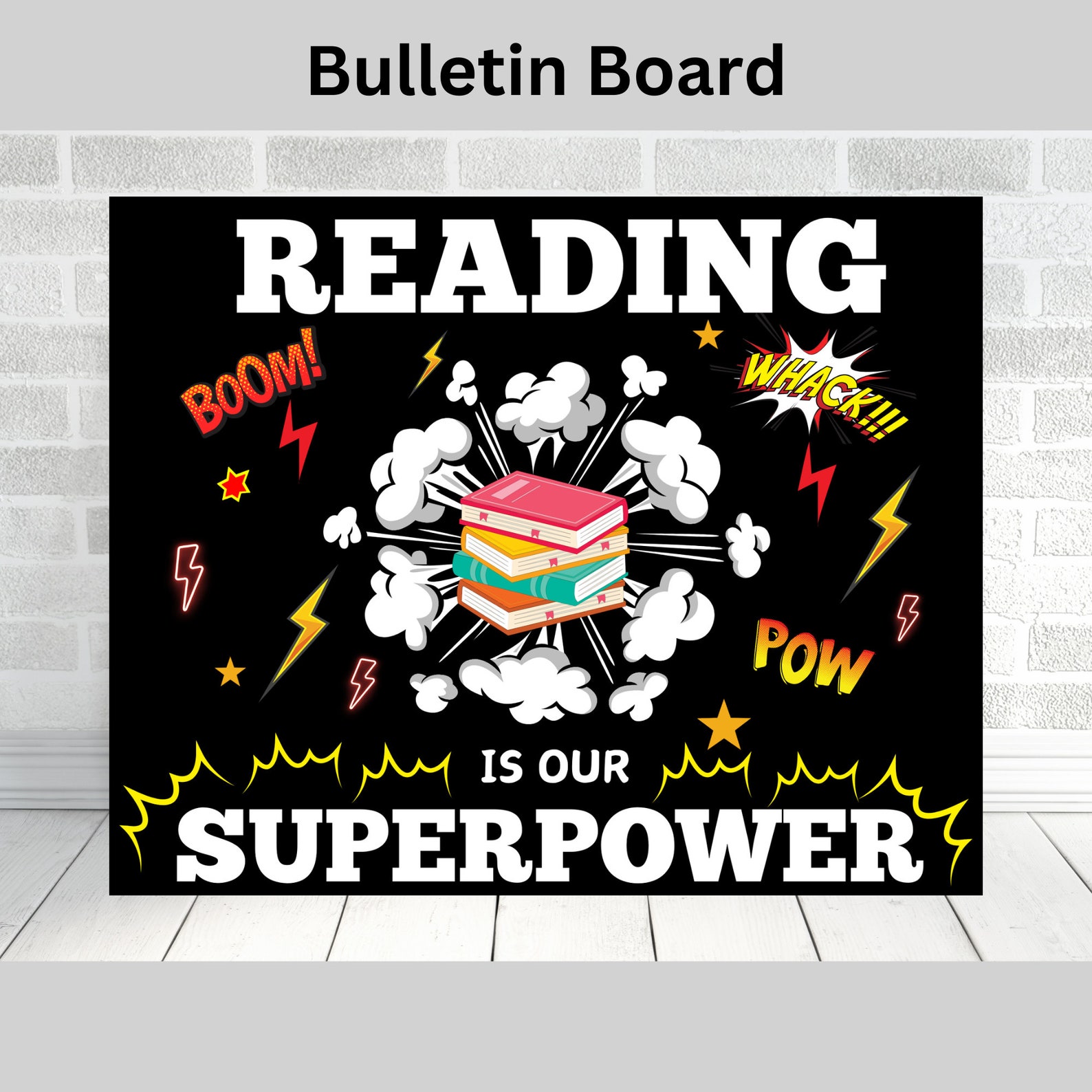 Classroom Bulletin Board, Reading Bulletin Board, Reading is Our ...