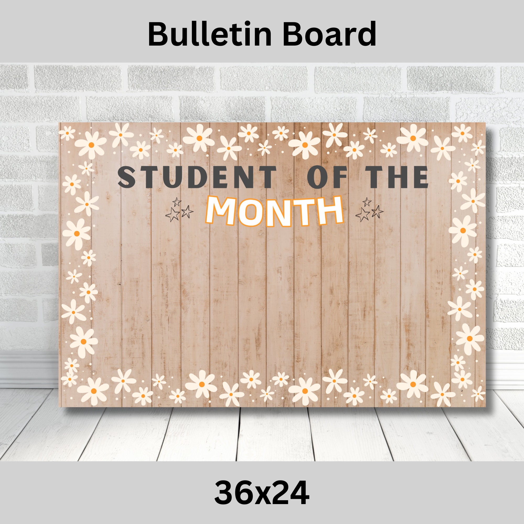 Classroom Bulletin Board, Student of the Month Board, Classroom Decor ...
