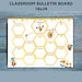 Classroom Bee Birthday Chart, Bulletin Board, Classroom Decor, Bumble ...