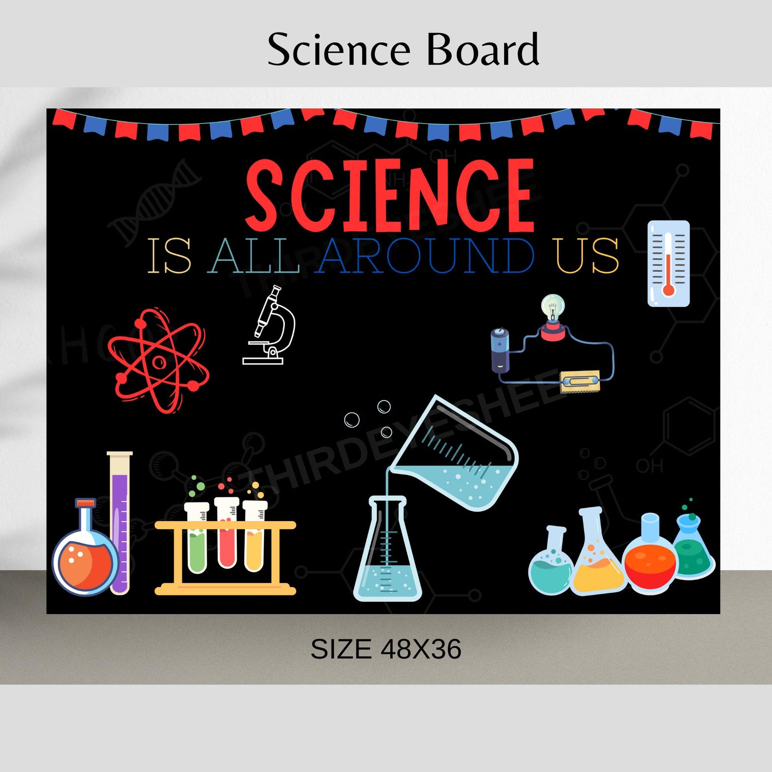 Classroom Science Bulletin Board, Classroom Decor, Bulletin Board ...