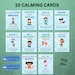 Calming Cards for Kids | 10 Mindfulness Activity Cards for Relaxation ...