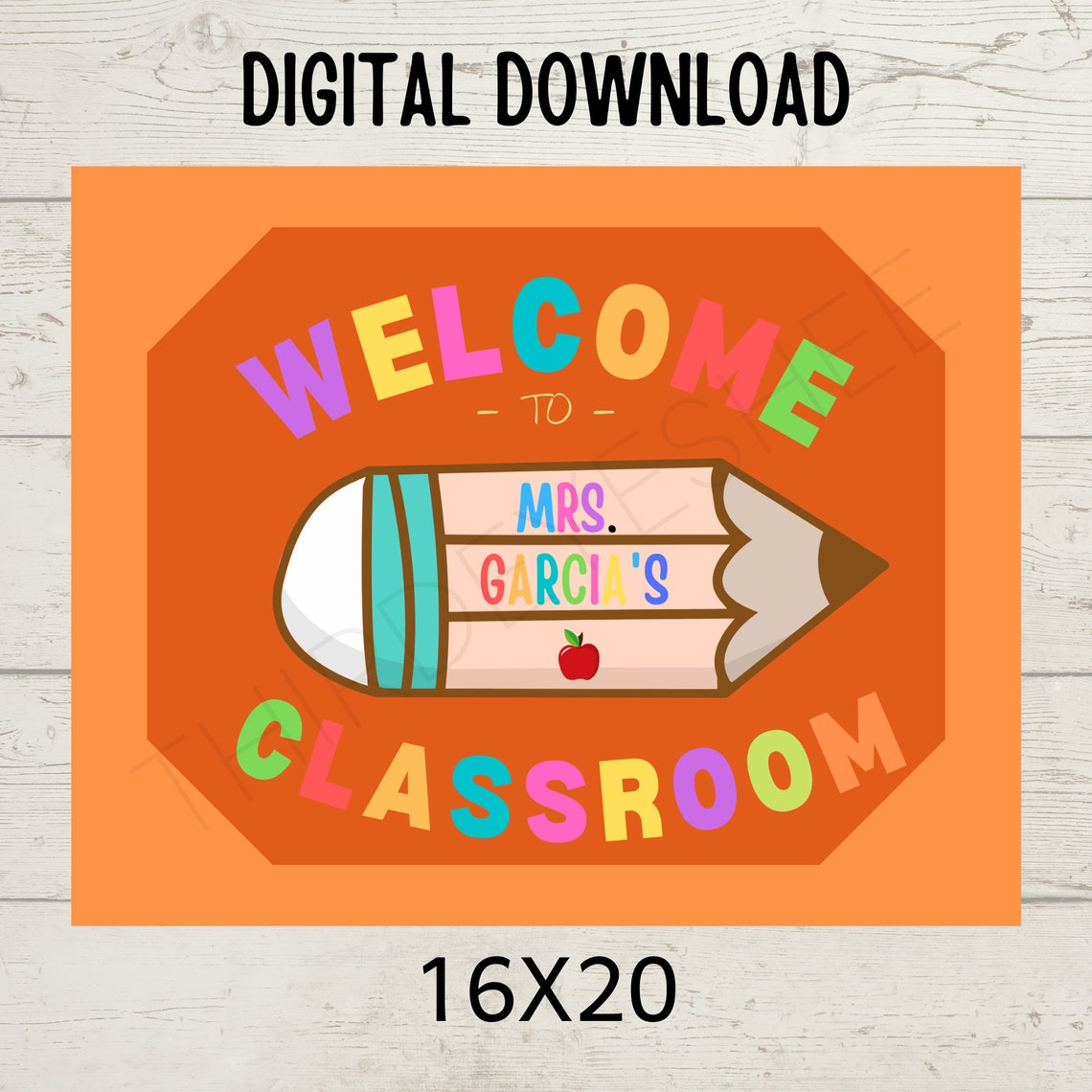 Classroom Decor, Welcome Sign, Welcome Back to School, Door Sign, Wall ...