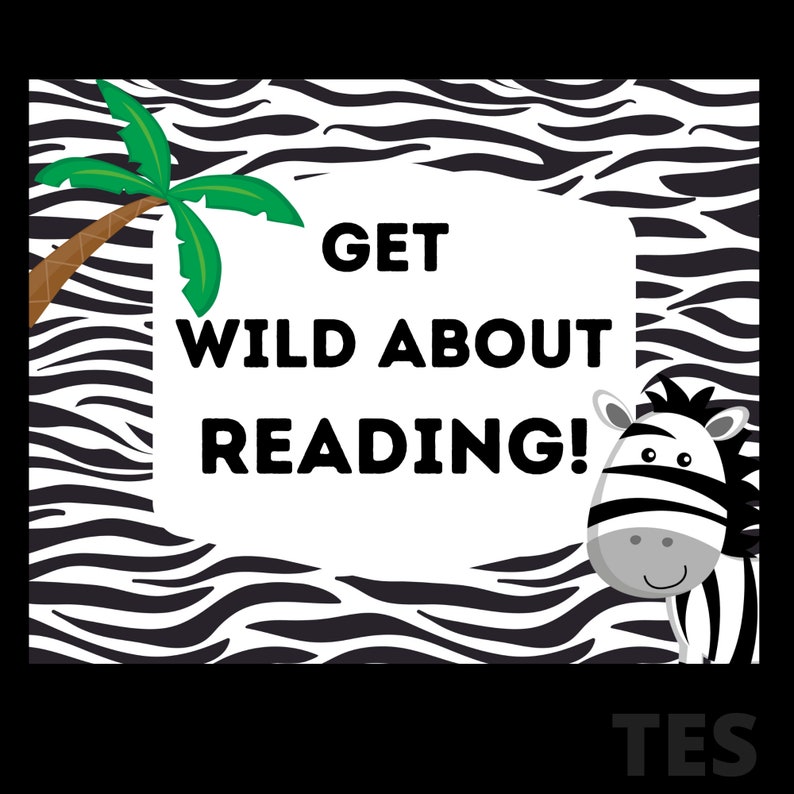 Printable Classroom Decor, Animal Print, Jungle Classroom Theme, Jungle ...