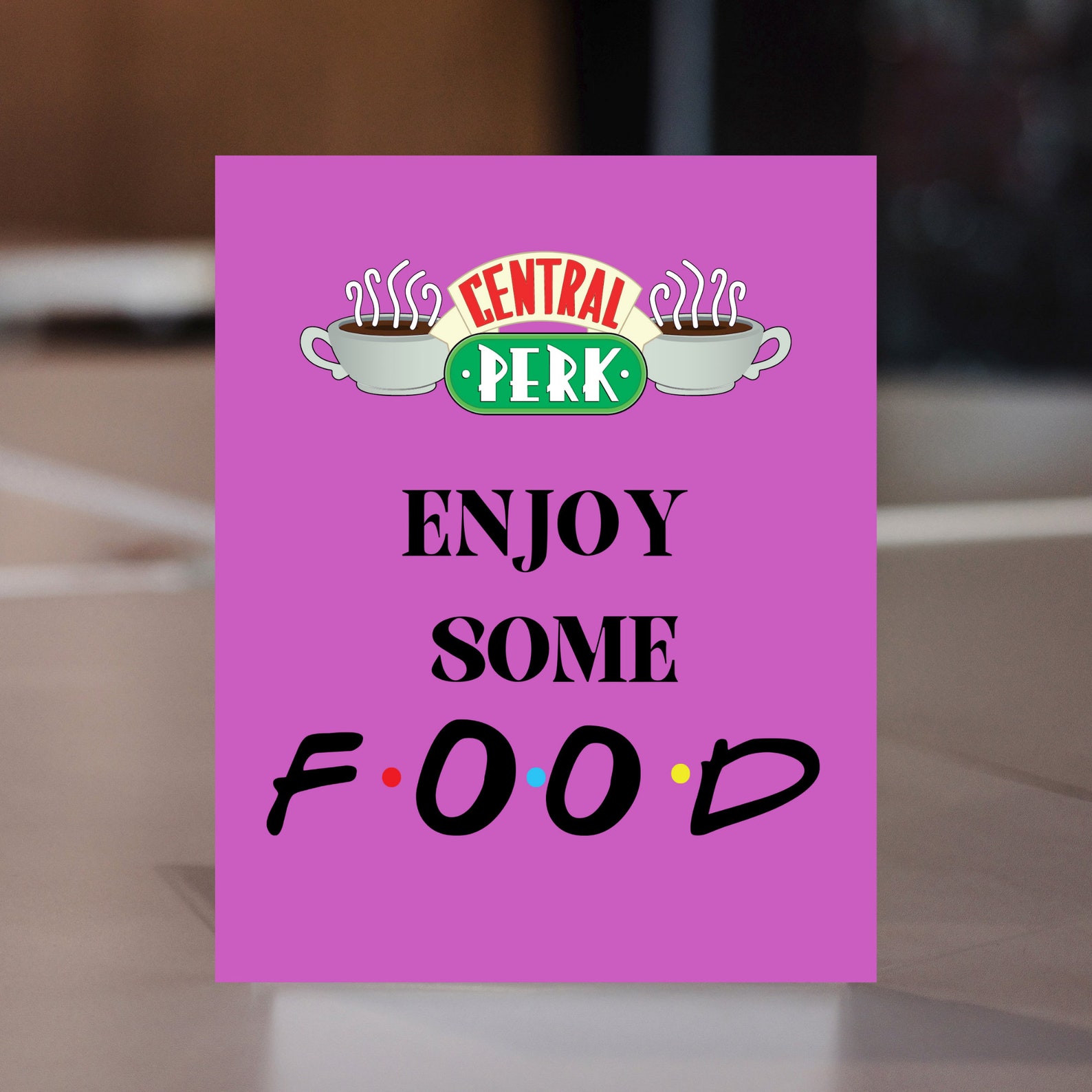 Friends Printable Party Signs Friends TV Show Friends - Etsy