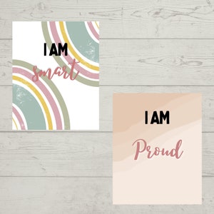 Boho Classroom Rules, Affirmation Posters, Classroom Decor, Bulletin ...