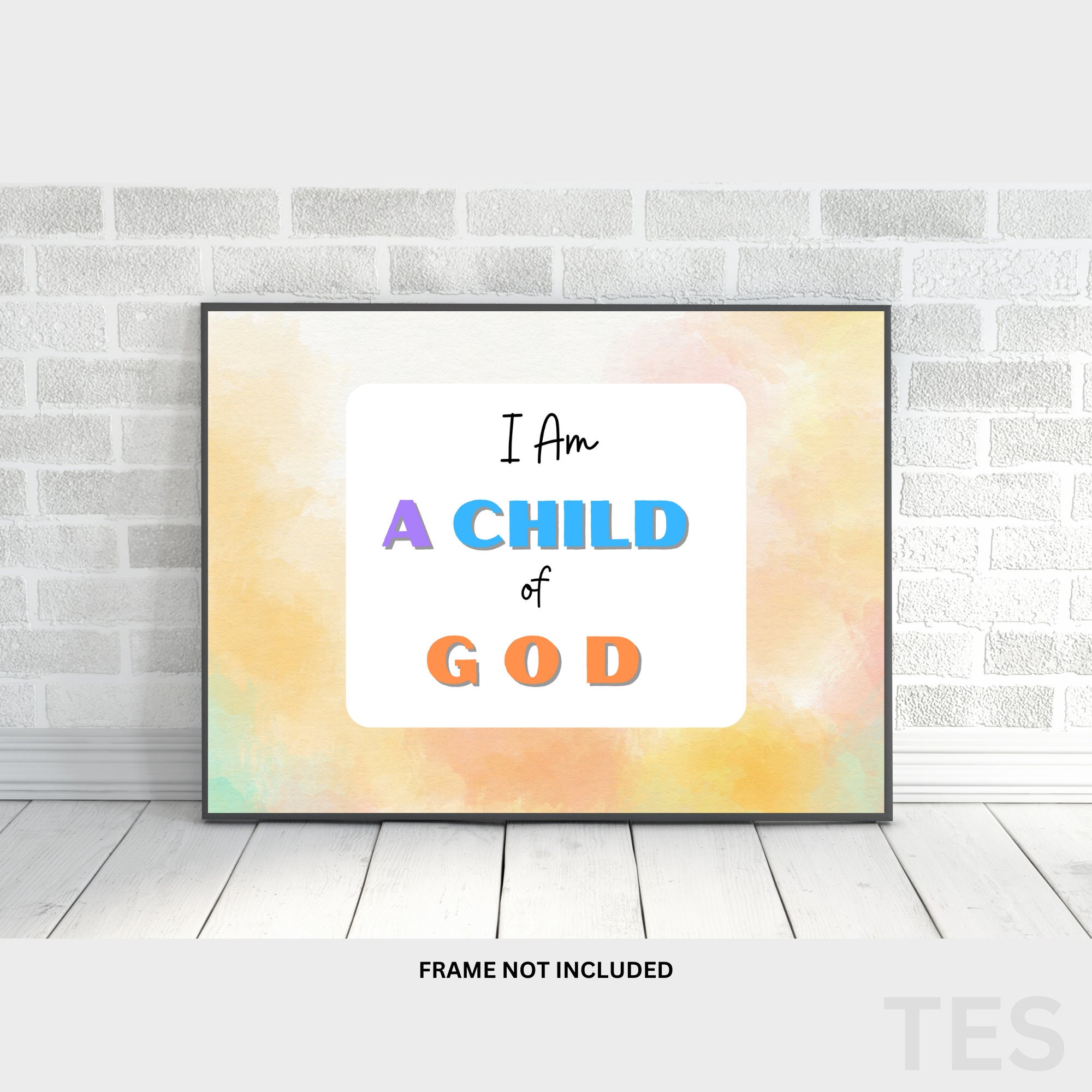 Sunday School Posters Faith Printables Classroom Decor God - Etsy