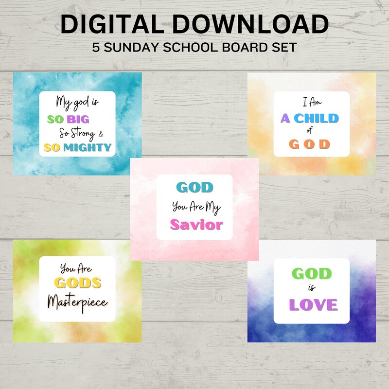 Sunday School Decor - Etsy